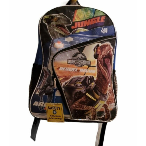 Accessories | Jurassic World Desert Recon 16 Backpack Boys School Book ...